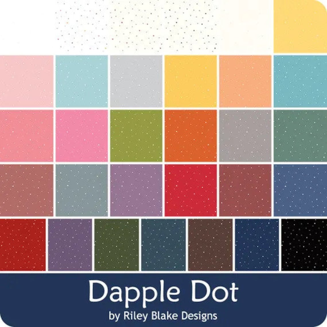 Dapple Dot Fat Quarter Bundle 31 18 X 22 - Etsy