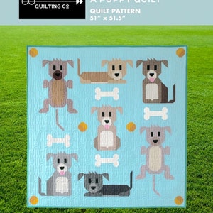 Tail Wags - a Puppy Quilt Pattern Booklet - by Art East Quilt Company ...