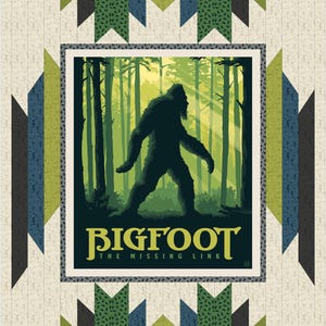 DIGITAL DOWNLOAD - Bigfoot Legends No. 2 - Quilt PATTERN - by Holly ...
