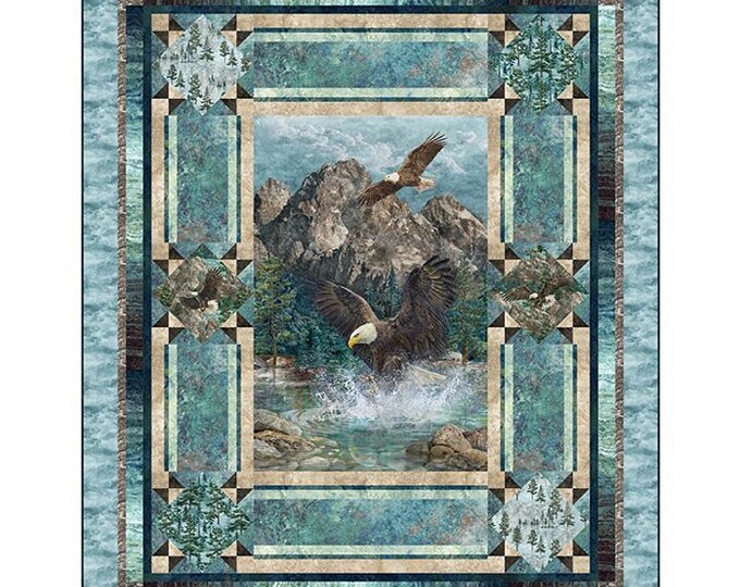 Soaring With the Eagles - Quilt KIT - by Larene Smith of the Quilted ...