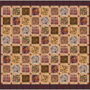 Window Panes - Quilt PATTERN - by Patti's Patchwork - Multiple Sizes ...