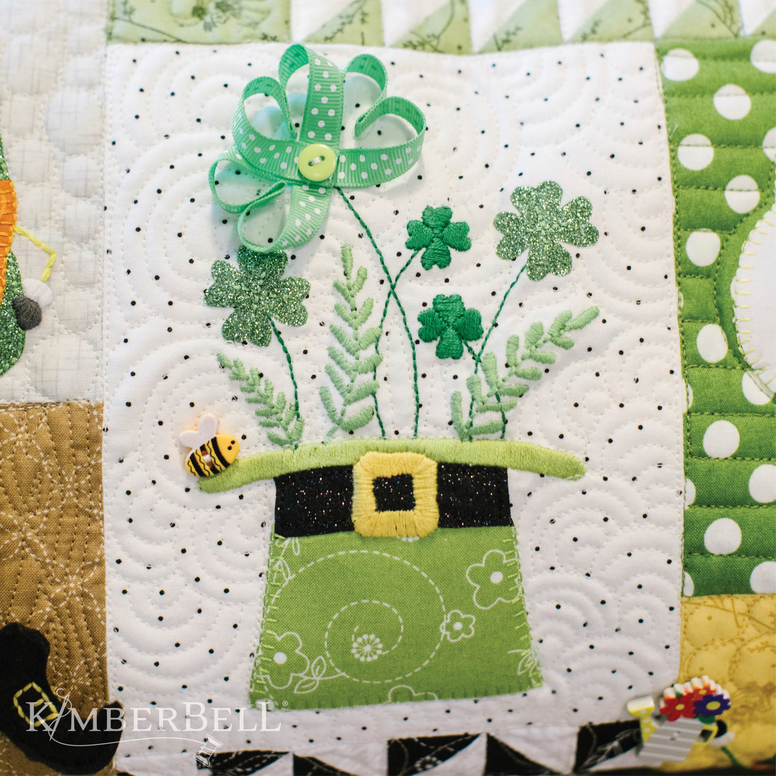 Luck O the Gnome Bench Pillow PATTERN Sewing Kimberbell - Etsy