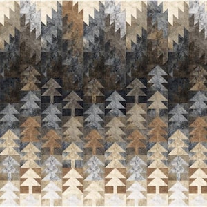 Misted Pines 2.0 - Quilt PATTERN - by Patti's Patchwork - Ombre Trees ...