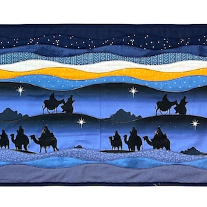 Picture a Christmas Nativity Table Runner KIT - 16.5" X 42" - Jelly ...