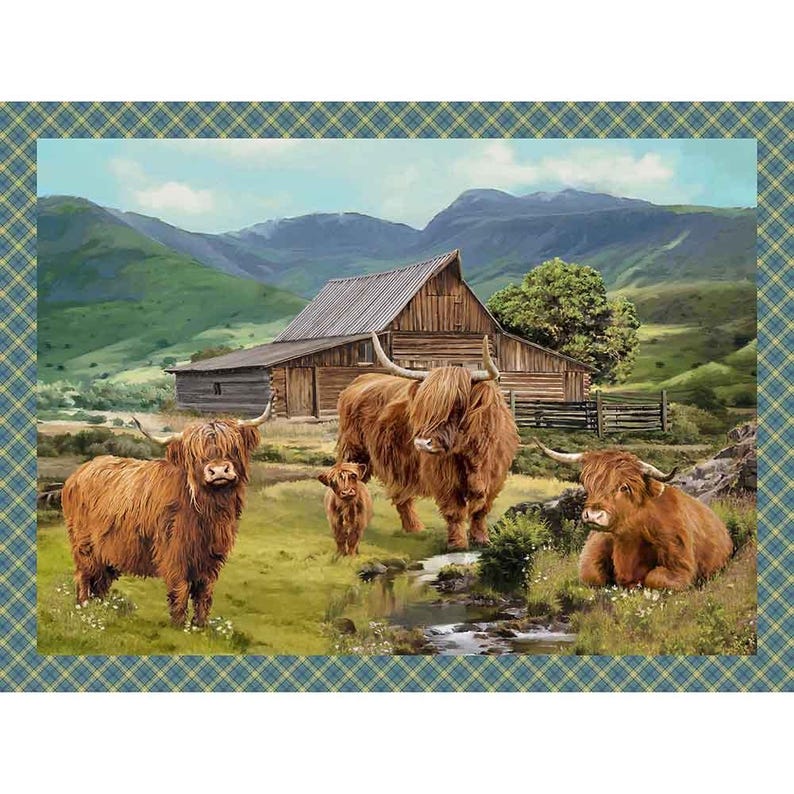 Highland Stars Quilt KIT - Features Highland Home by Northcott ...