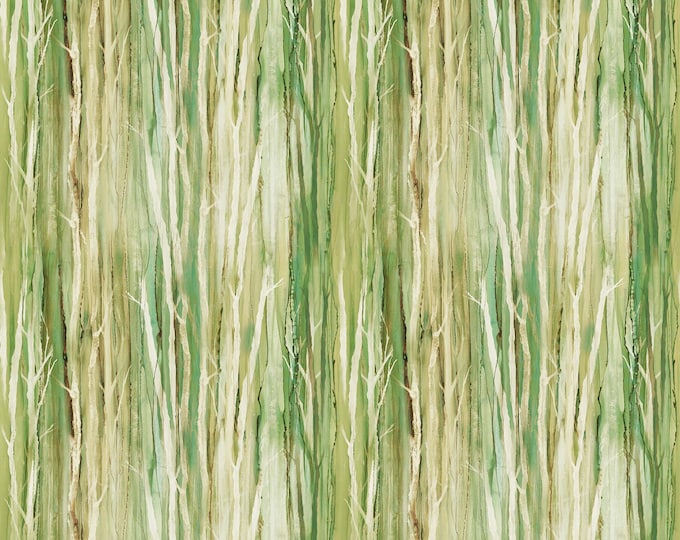 Cedarcrest Falls Olive Twig Texture - Yardage - by Deborah Edwards ...