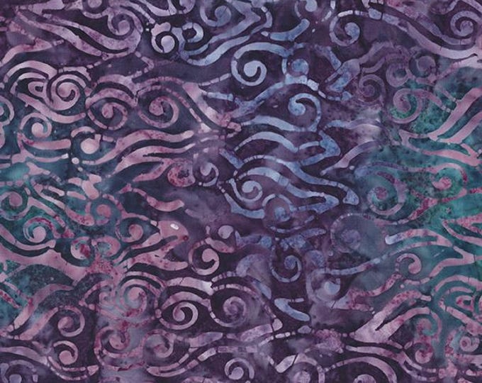 Violet Crush Batiks - Purple & Blue Swirls - Yardage - Wilmington ...