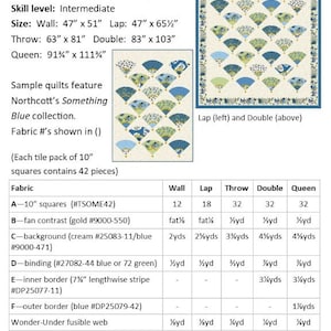 Fanfare - Quilt PATTERN - by Patti's Patchwork - Layer Cake Friendly - Multiple Size Options ...