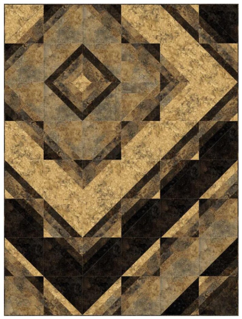 Concentric - Quilt PATTERN - by Patti's Patchwork - Multiple Sizes - Pp-concentric - Etsy