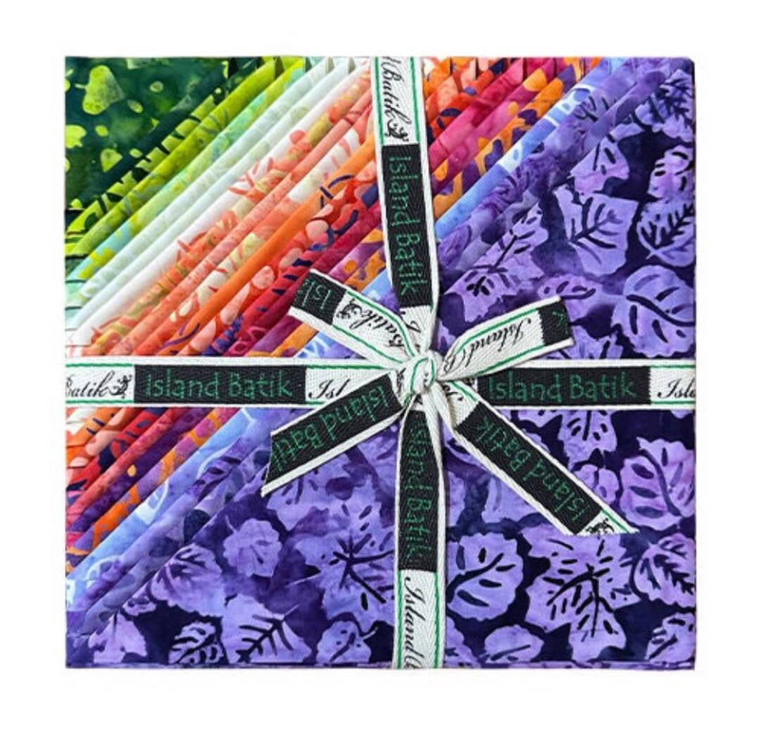 Breezy Batiks - Layer Cake - (42) 10" Squares - Stacker - by Island ...