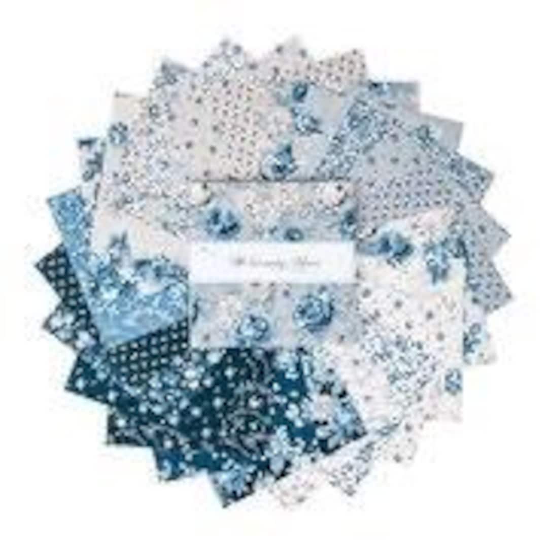 Serenity Blues 10 Stacker Layer Cake 42 10 Squares by Gerri Robinson ...
