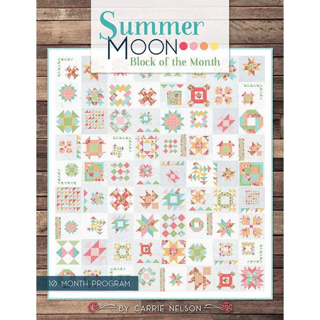 Summer Moon Book by Carrie Nelson of Miss Rosie's Quilt - Etsy