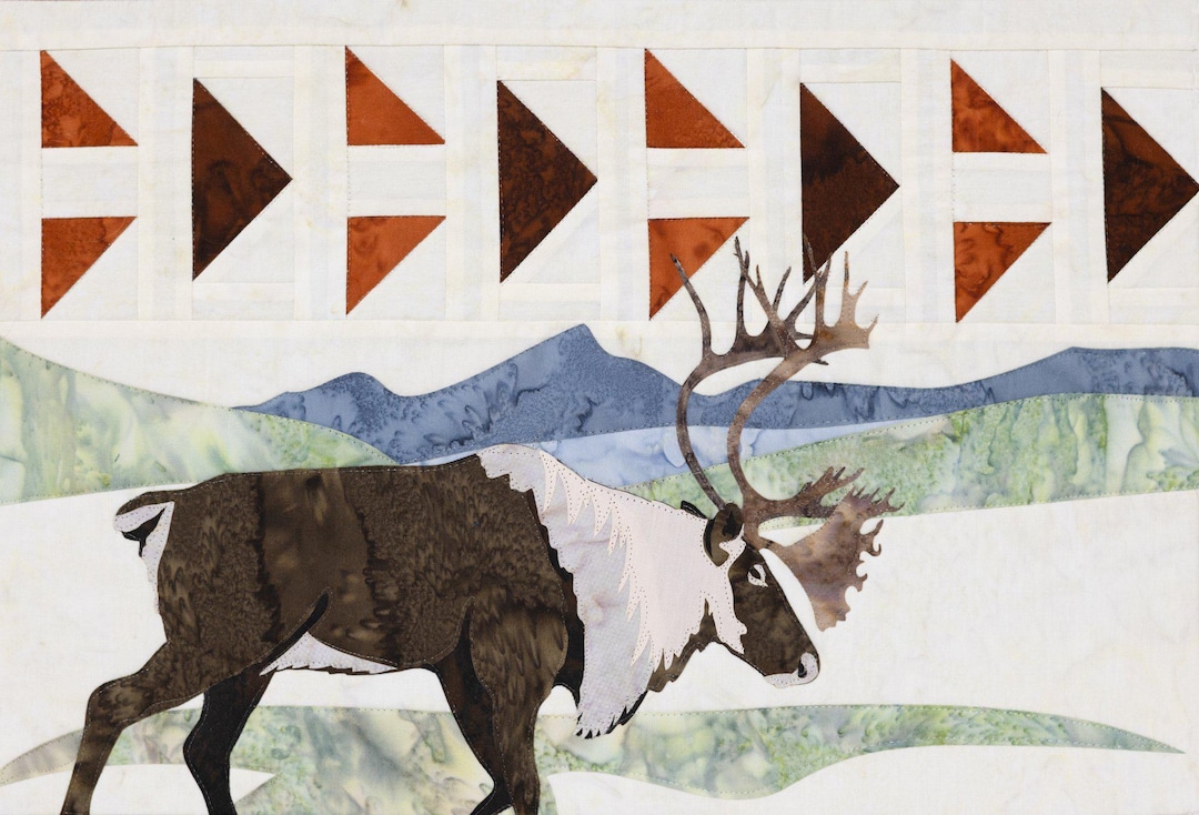 The Last Frontier Collection - Caribou Pattern - by Marie Noah Block ...