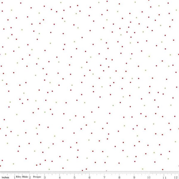 Red and Green Dots - Etsy