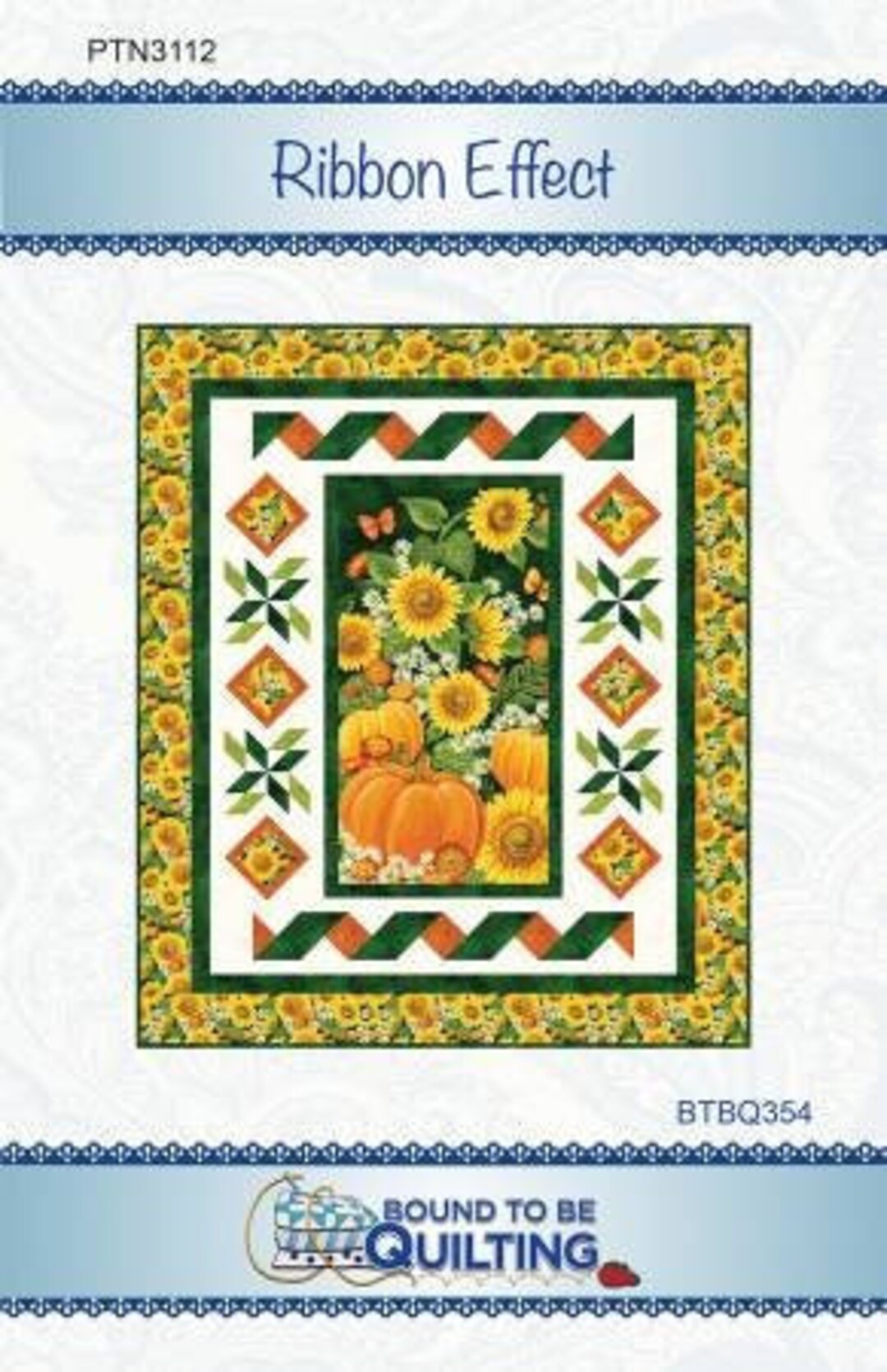 Ribbon Effect - PATTERN - Bound to Be Quilting - Pat Syta & Mimi Hollenbaugh - Features ...