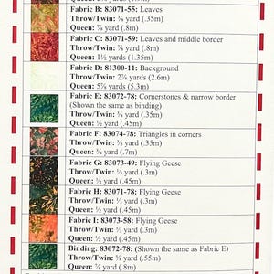 Windblown - Quilt PATTERN - by the Fabric Addict - Multiple Sizes ...
