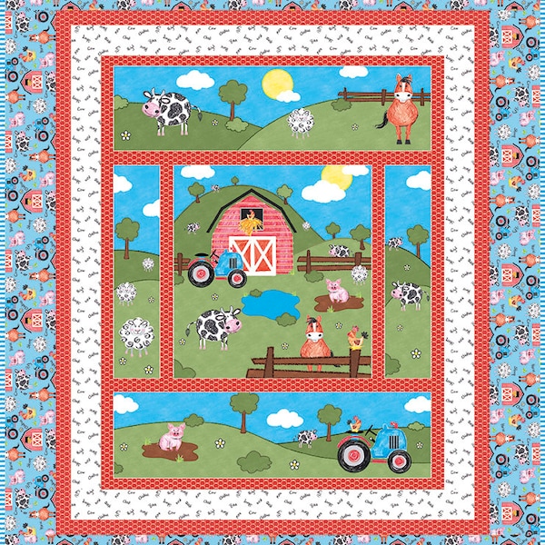 Tractor Barn Quilt Pattern - Etsy