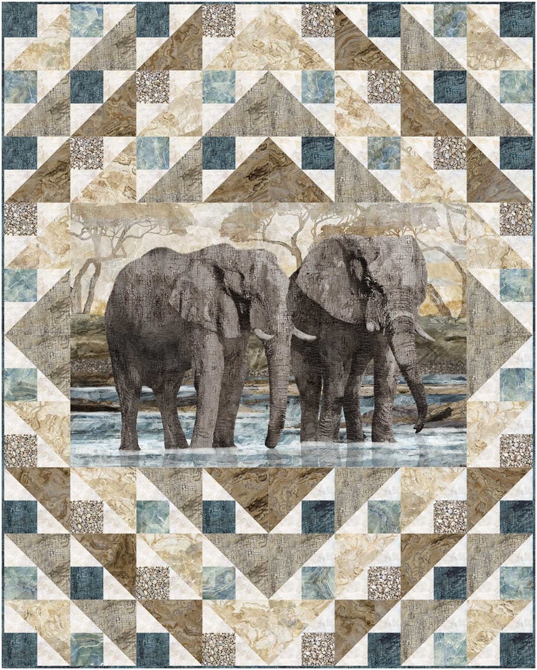 Savannah - Quilt PATTERN - by Patti's Patchwork - Multiple Sizes ...