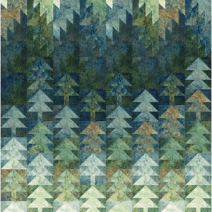 Misted Pines 2.0 - Quilt PATTERN - by Patti's Patchwork - Ombre Trees ...