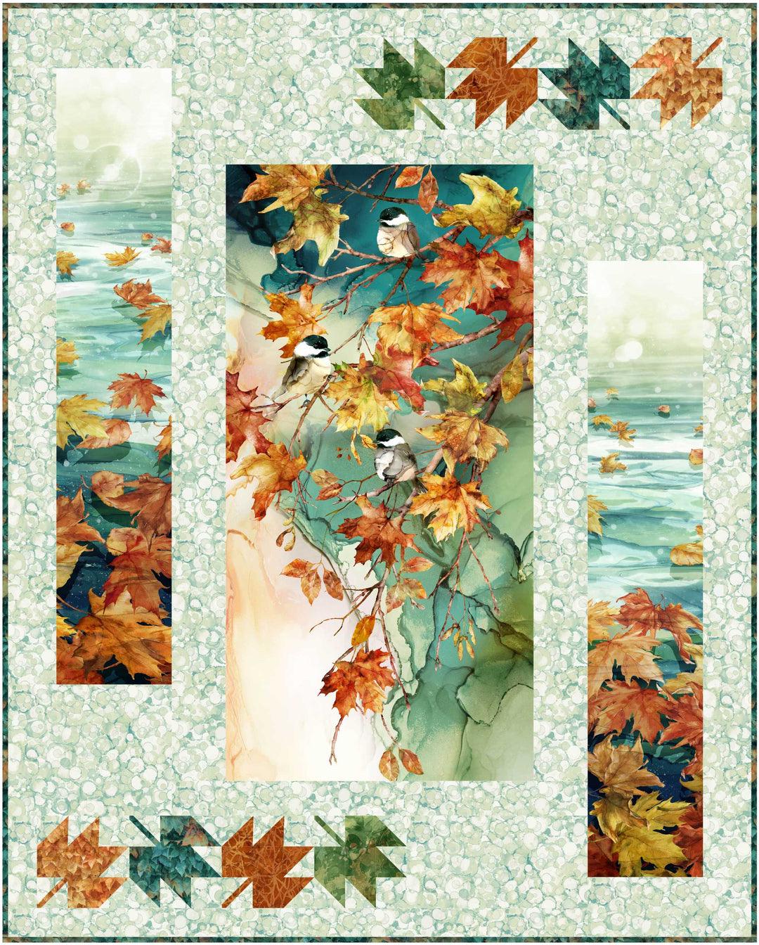 Autumn Blaze - Quilt PATTERN - by Patti's Patchwork - Multiple Sizes ...