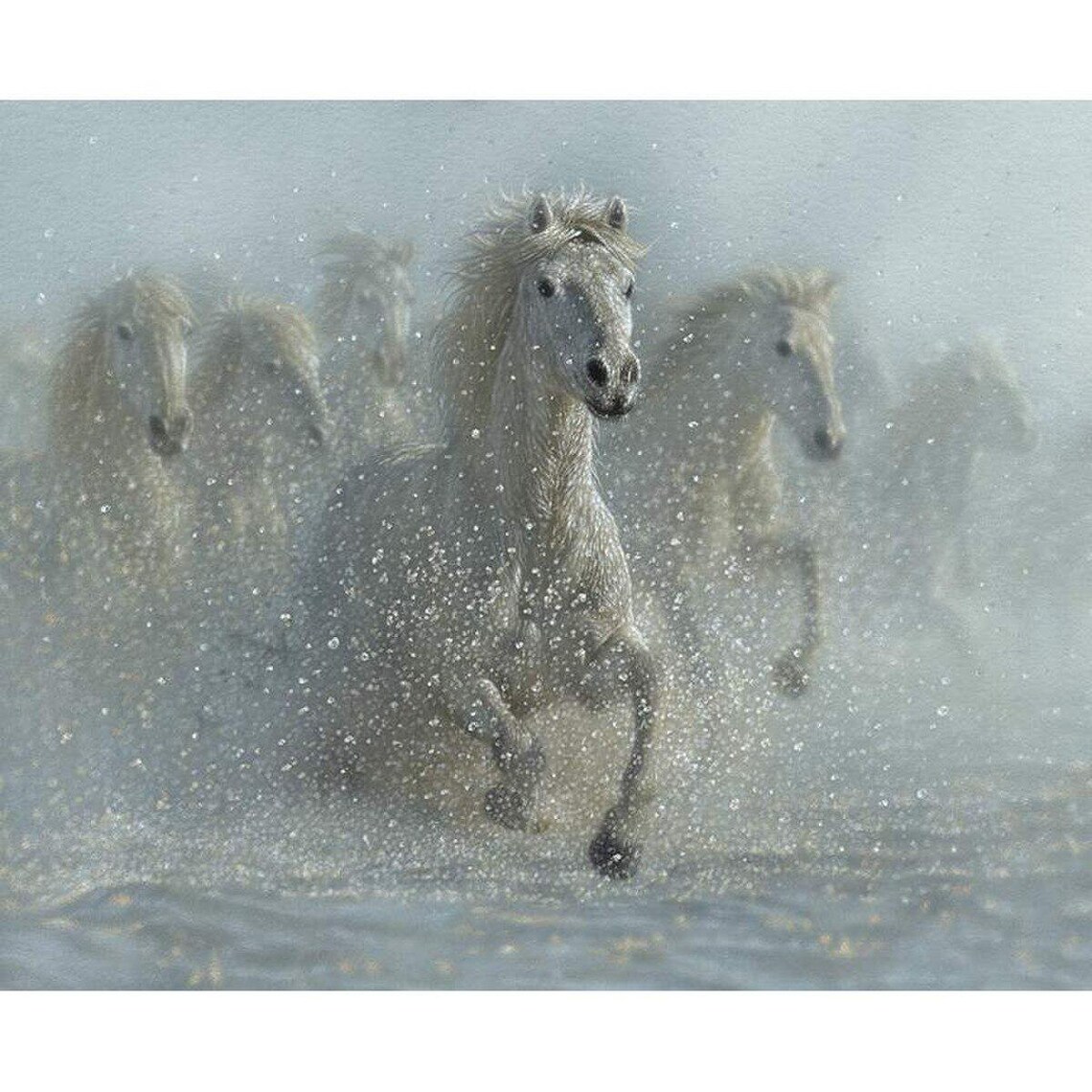 Wild Horses Running Wild Panel - Panel Size is 36" X 43" - Courtesy of ...