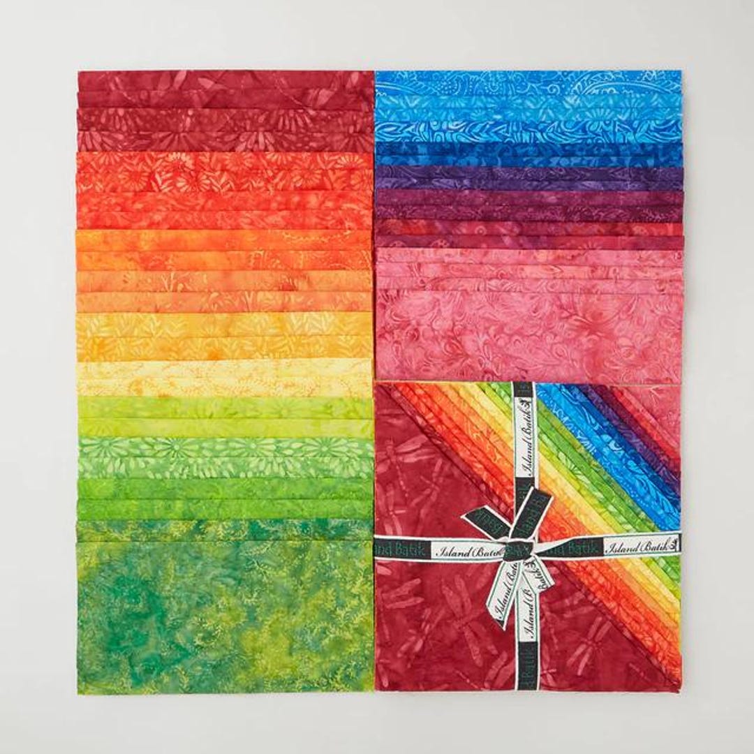 Bazaar - Layer Cake - (42) 10" Squares - by Island Batik ...
