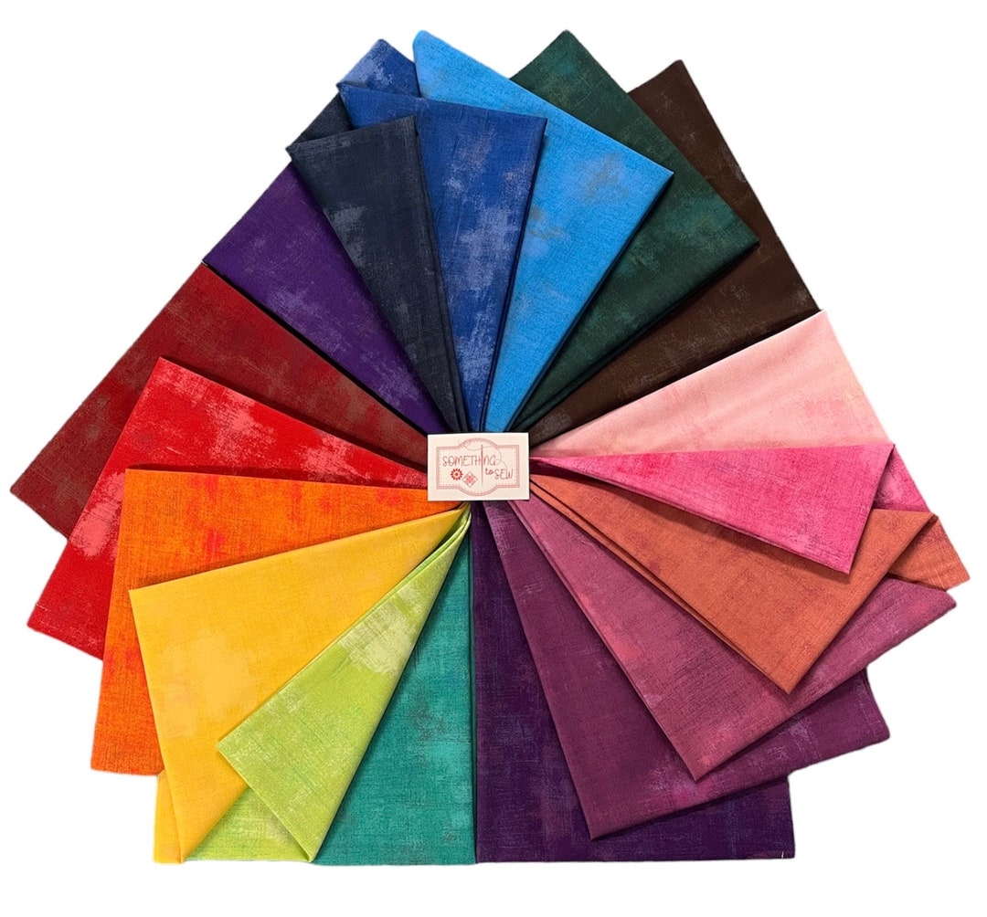 Grunge Basics Fat Quarter Bundle 18 Fqs by Basic Grey for Moda Basics ...