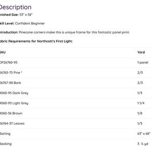 Forest Frame - Quilt PATTERN - by Laureen Smith of Tourmaline & Thyme ...