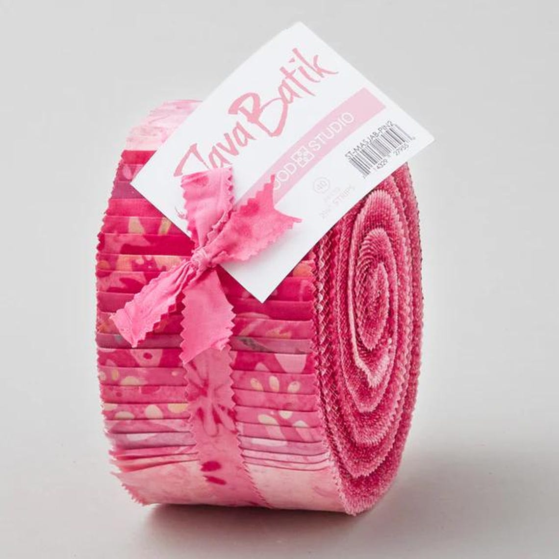 Java Batiks Pink Strips - Jelly Roll - (40) 2.5" Strips - by Maywood ...