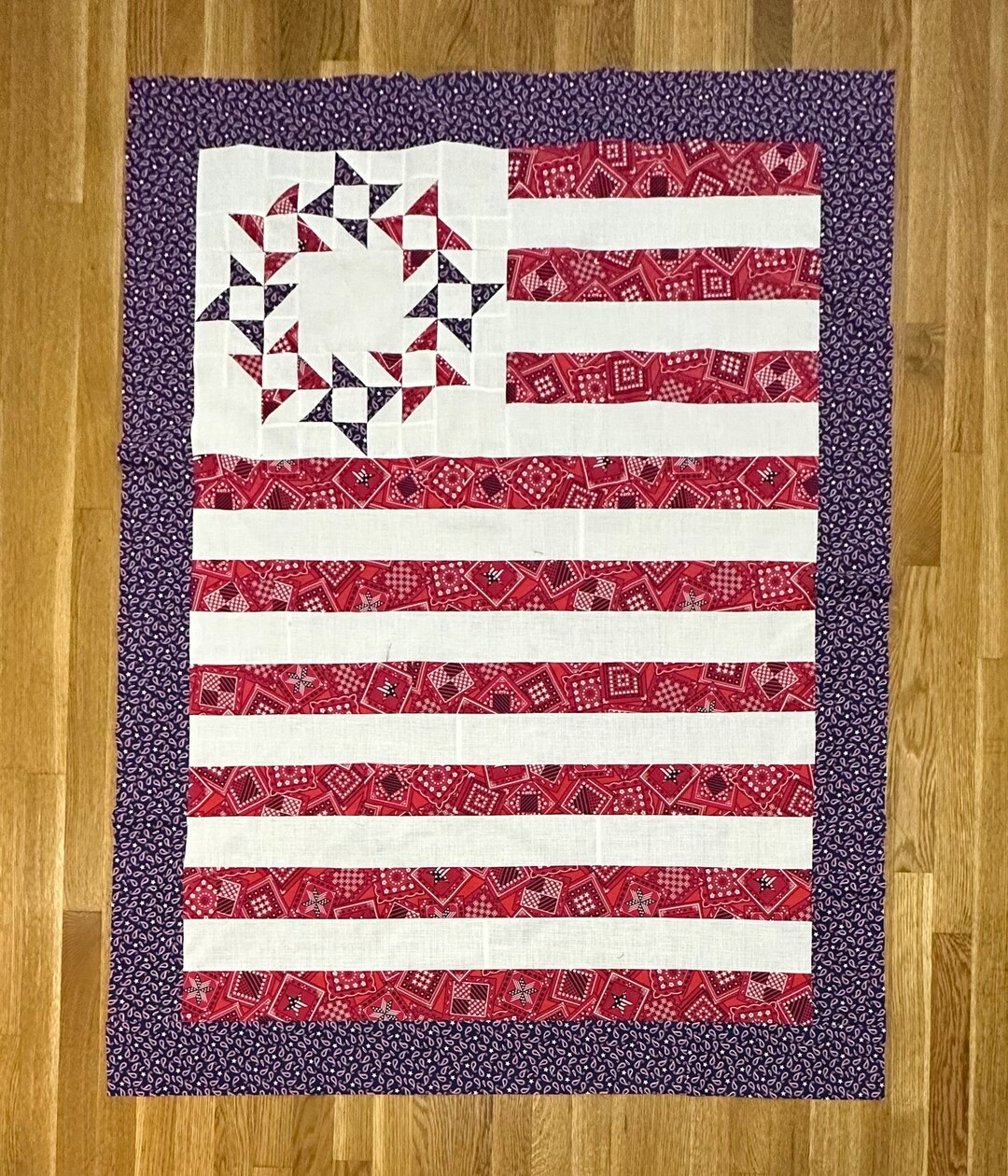 Americana 3-yard Quilt KIT - Includes Freedom - 3 Yard Quilt PATTERN ...