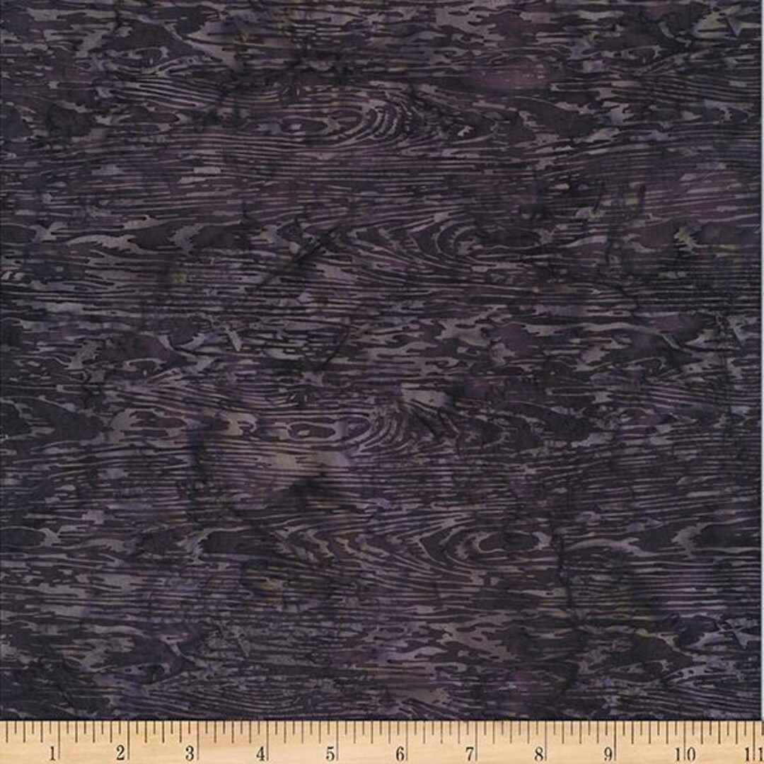 Woodland Batiks - Wood Texture, Dark Brown - by Mckenna Ryan for ...