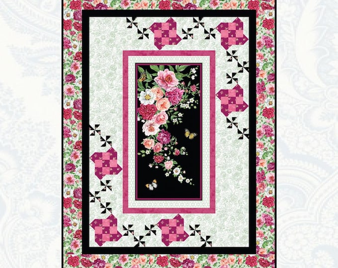 Parallel Forest - Quilt PATTERN - by by Bound to Be Quilting - 68” X 79 ...