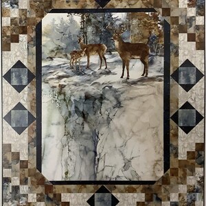 Highland Steps - Quilt KIT - Wall OR Queen - Pattern, Pine Tree Country ...