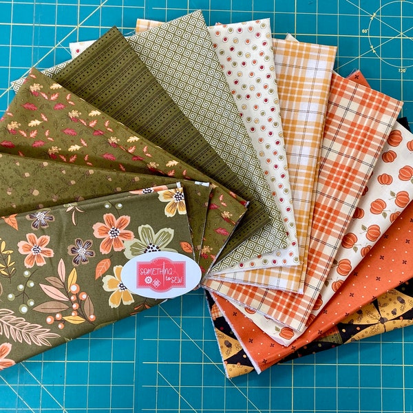 Fat Quarter Bundle Orange - Etsy