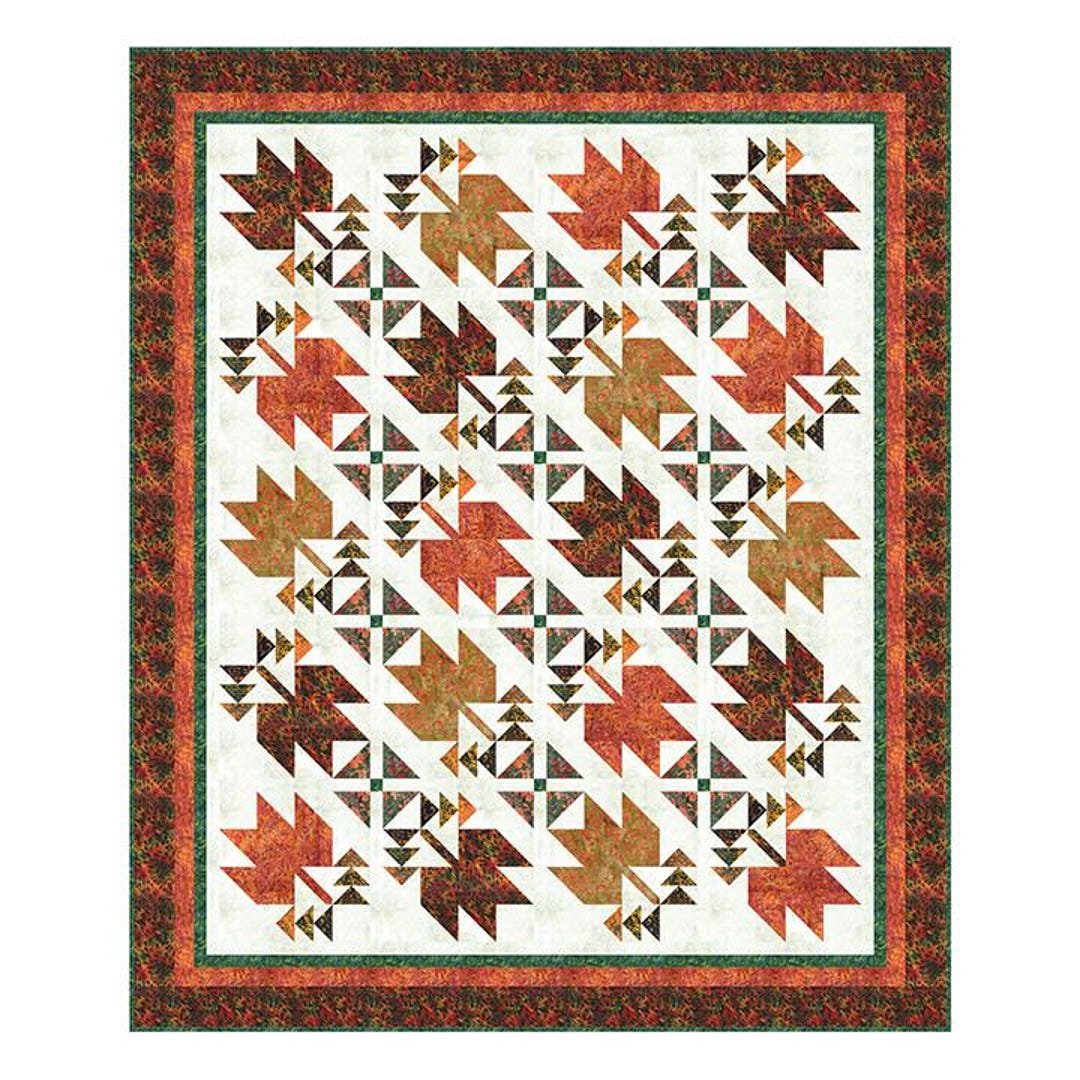 Windblown - Quilt PATTERN - by the Fabric Addict - Multiple Sizes ...