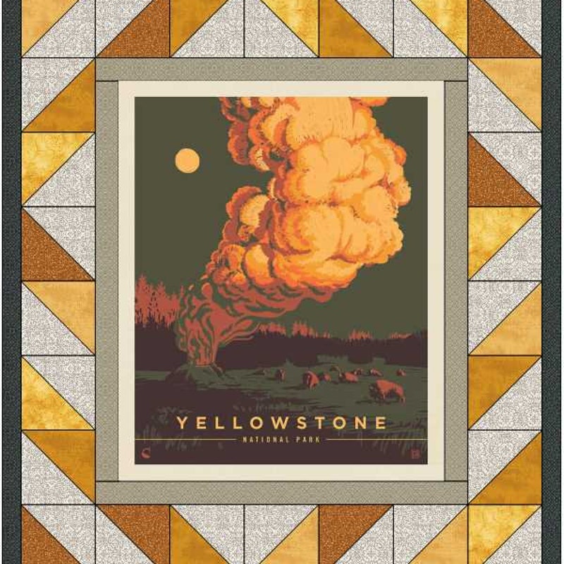 Yellowstone Quilt Fabric - Etsy