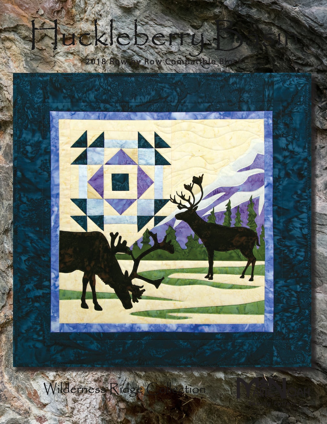 Huckleberry Basin PATTERN - by Marie Noah at Northern Threads - 2018 ...