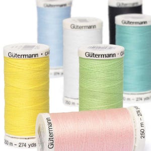Gutermann Thread - Sew-all Polyester - 50 Wt - 274 Yds - GUT729914 - Etsy