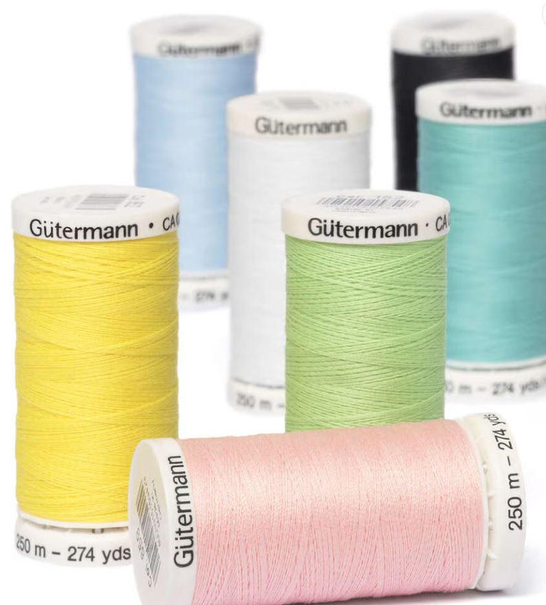 Gutermann Thread - Sew-all Polyester - 50 Wt - 274 Yds - GUT729914 - Etsy