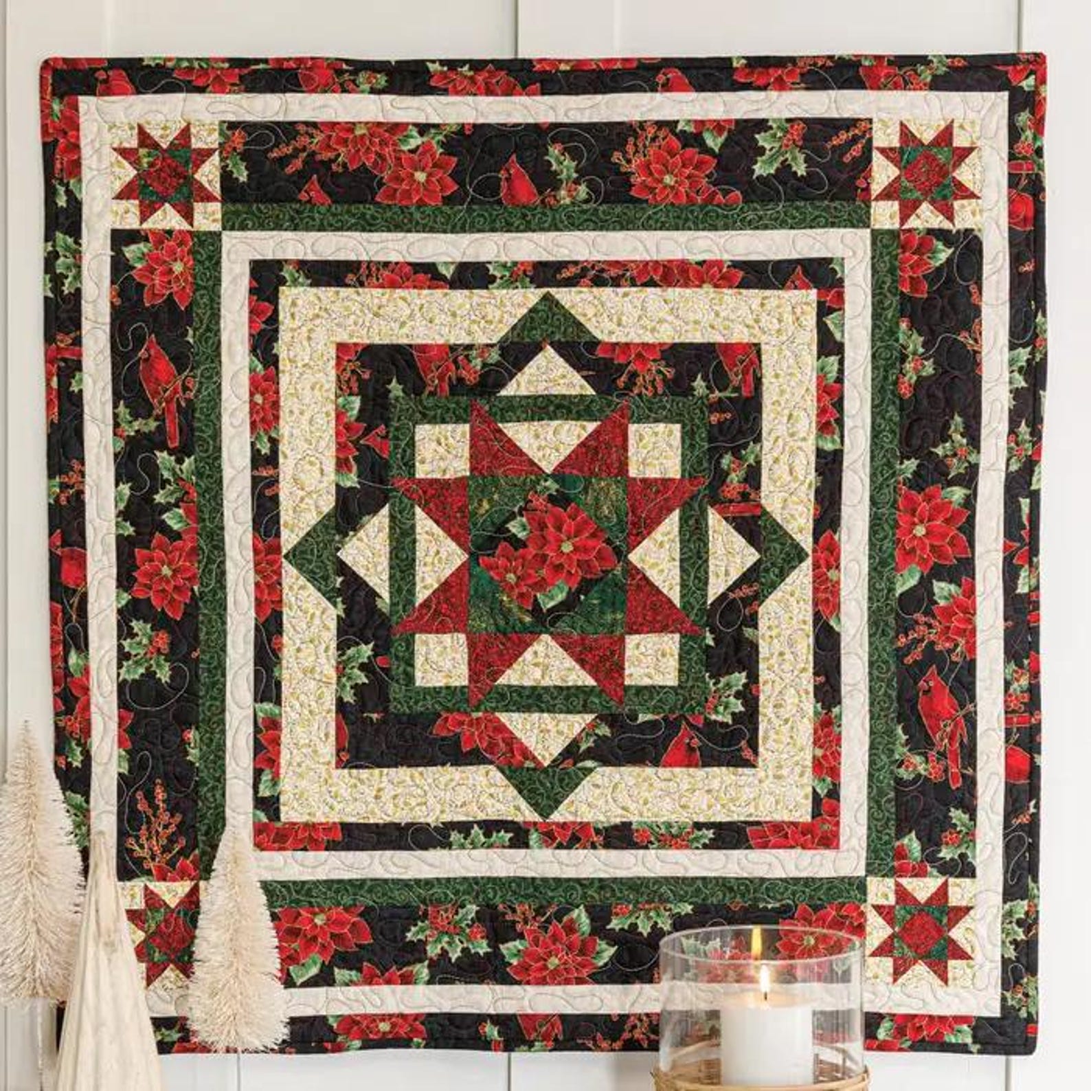 Merry Quilted Christmas - PATTERN Book - Annie's Quilting - 11 Seasonal ...