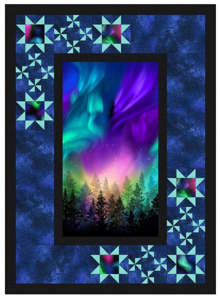 Astral Vision Quilt Pattern Bound to Be Quilting, Pat Syta & Mimi ...