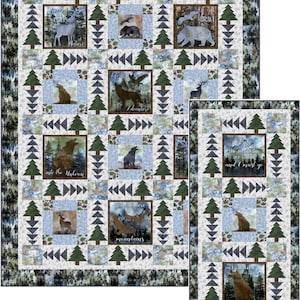 Nature Adventures - Quilt PATTERN - Pine Tree Country Quilts - Multiple ...