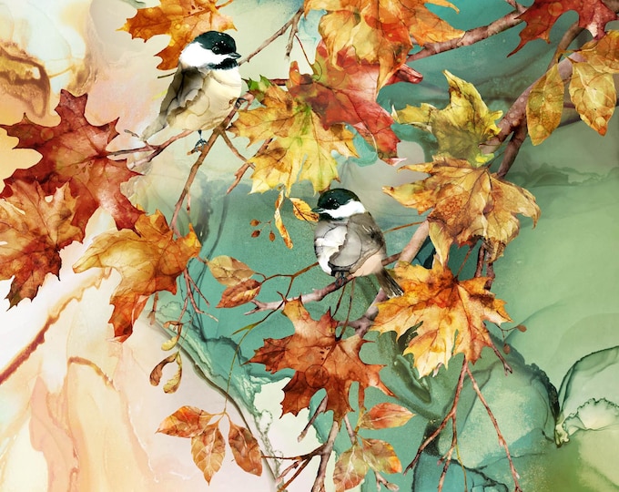 Autumn Breeze Panel - 24" X 43" Panel - by Deborah Edwards & Melanie ...
