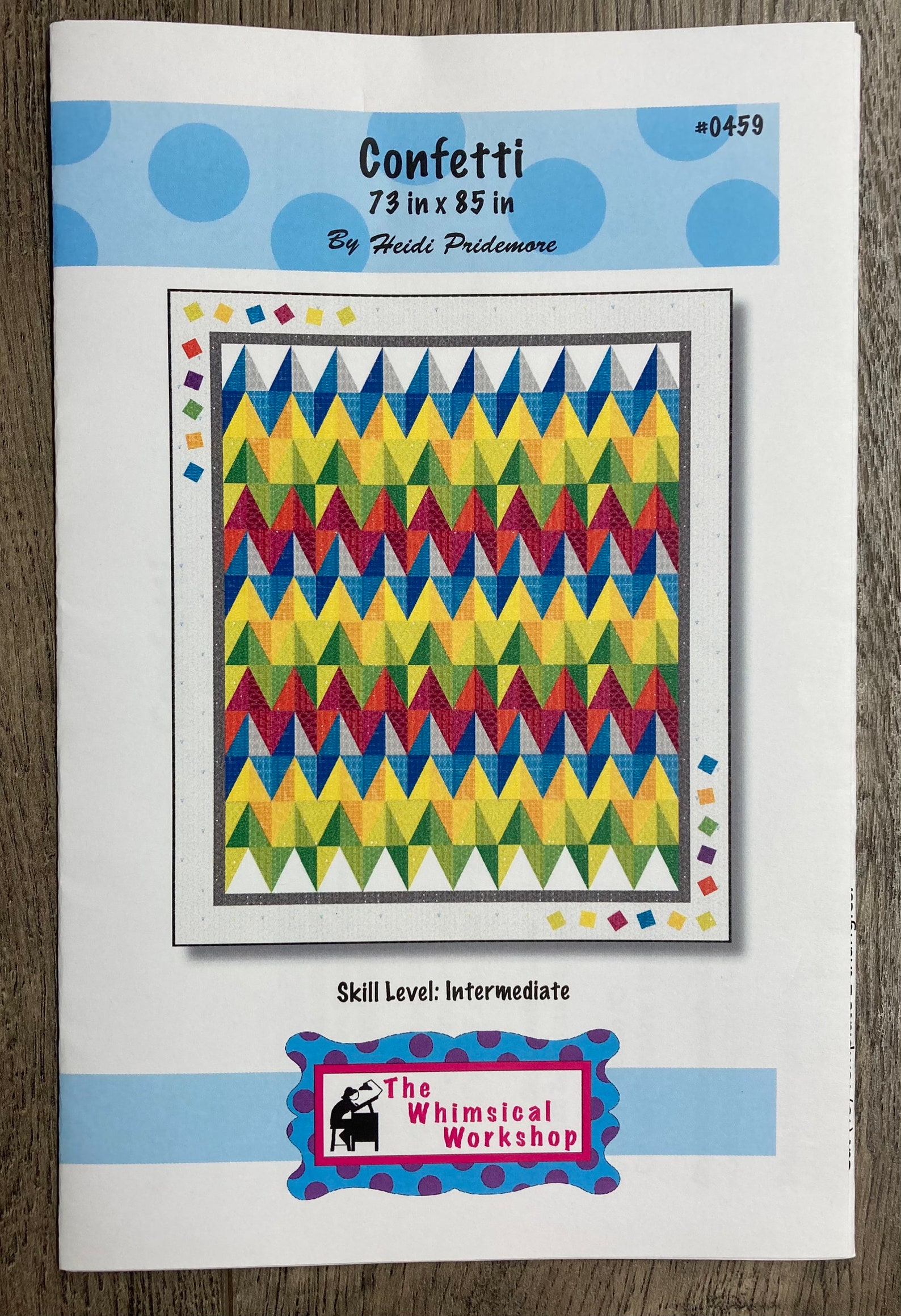 Confetti - Quilt PATTERN - by Heidi Pridemore of the Whimsical Workshop ...