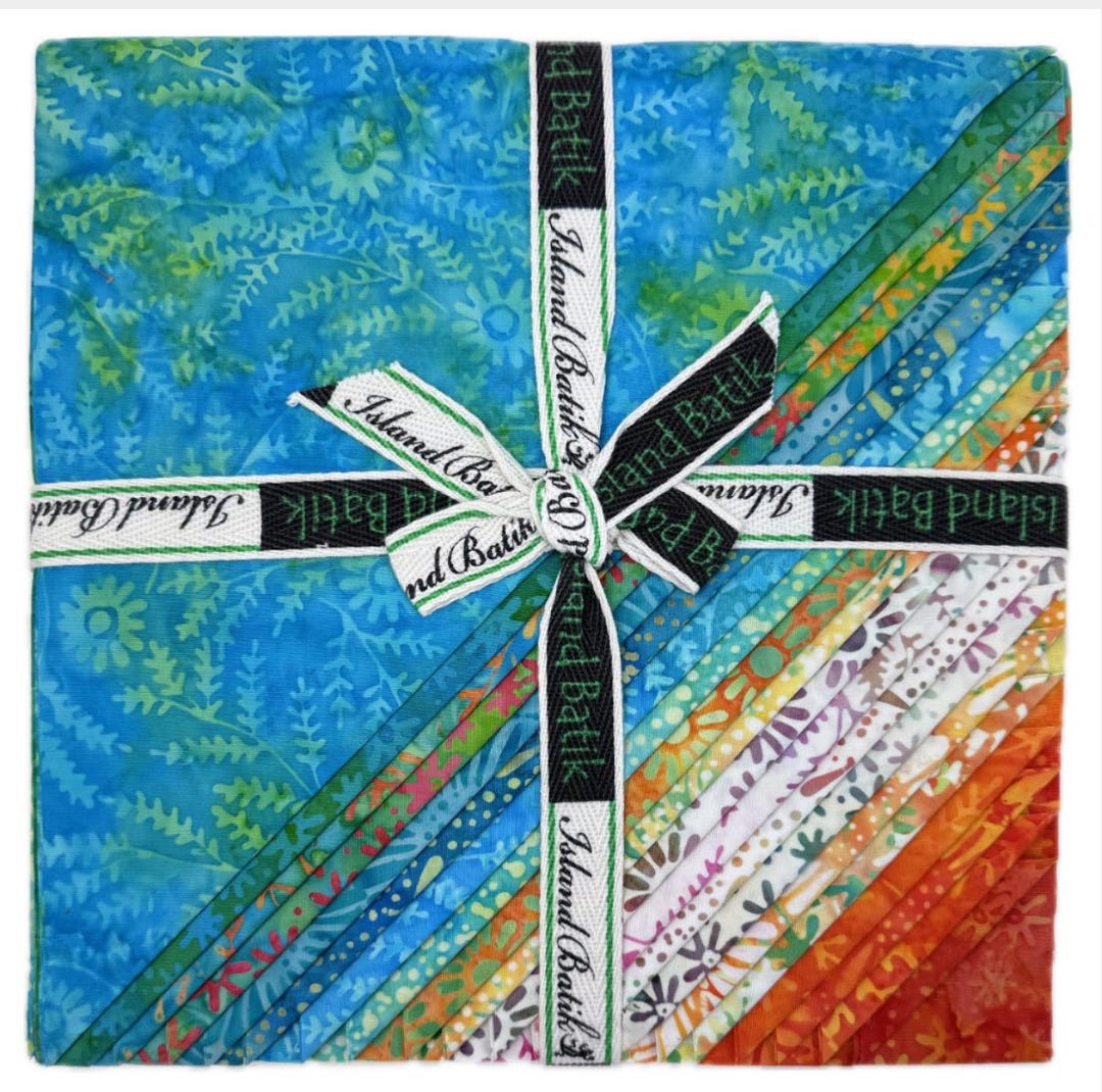 Daisy May Batiks - Layer Cake - (42) 10" Squares - Stack - by Island ...