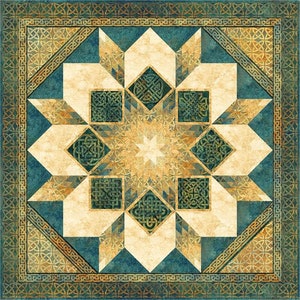 Solstice Star - Quilt PATTERN - by Patti's Patchwork - Multiple Sizes ...