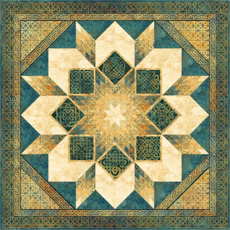 Solstice Star - Quilt PATTERN - by Patti's Patchwork - Multiple Sizes ...