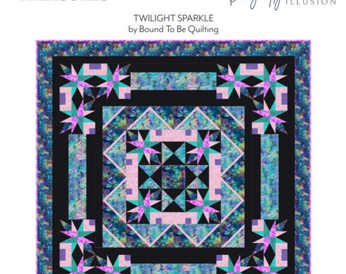 Twilight Sparkle Quilt Kit - Pattern by Bound to Be Quilting ...