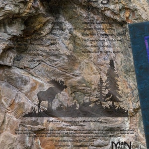 Northern Lights PATTERN - by Marie Noah at Northern Threads - Finished ...