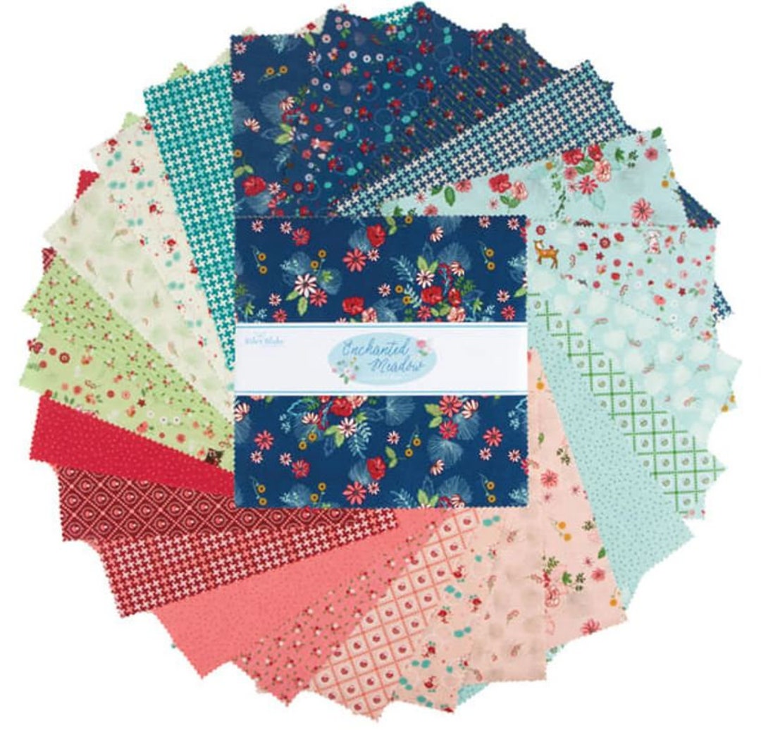 Enchanted Meadow 10 Stacker Layer Cake 42 10 X 10 by Beverly Mccullough ...